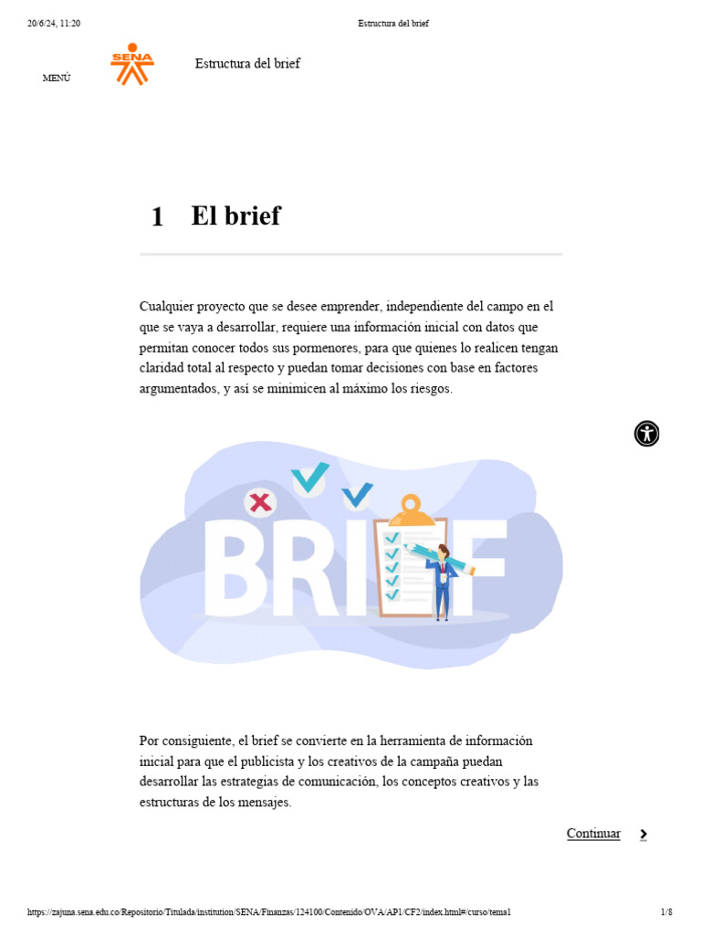 Tipos y Elementos del Brief Publicitario | PDF | Business | Publicidad