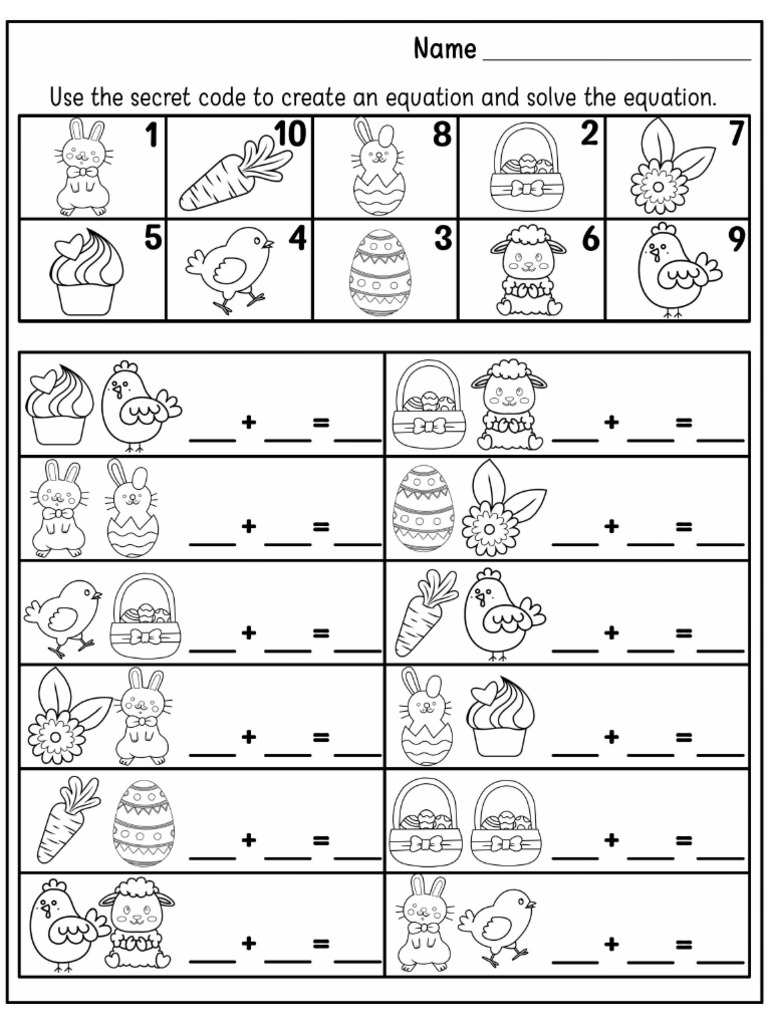 Easter Secret Code Free | PDF