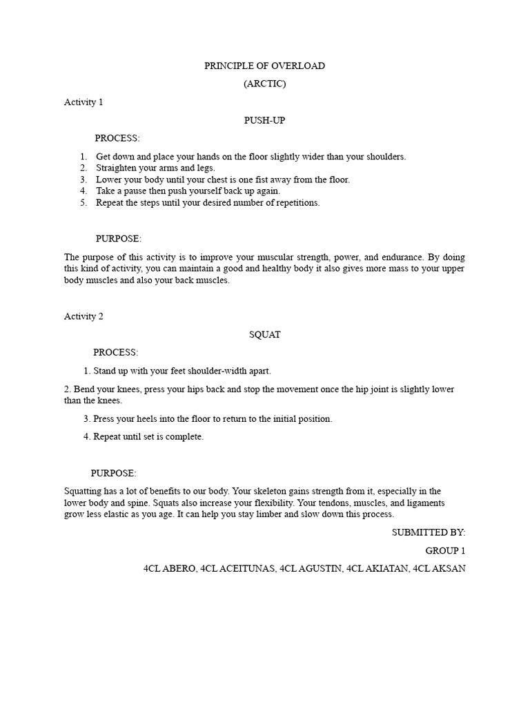 Group 1 Overload | PDF | Self-Improvement