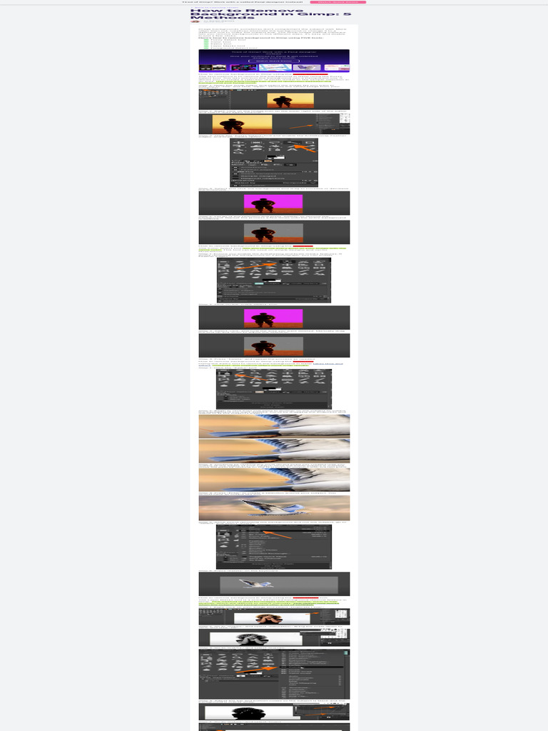 Gimp - How to Remove Background in Gimp: 5 Methods - Unlimited Graphic ...
