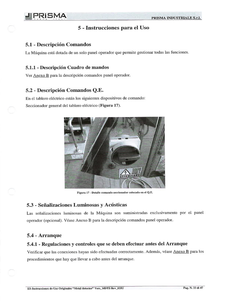 Detector de Metales Prisma | PDF