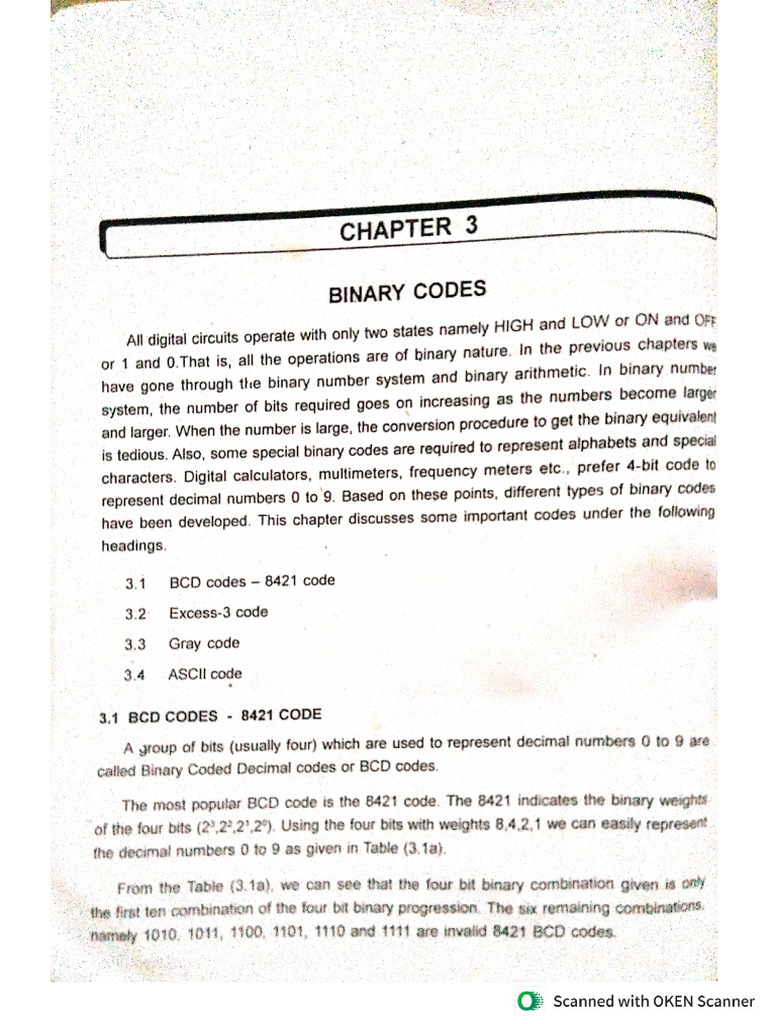 BCD Codes | PDF