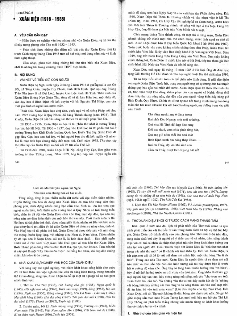 (123doc) Giao Trinh Van Hoc Viet Nam Hien Dai Tu Dau The Ki XX Den 1945 Phan 2 Tap 1 | PDF