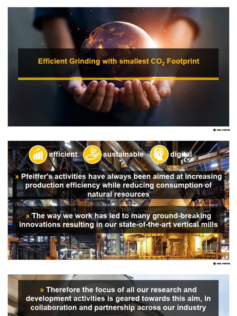 Gebr Pfeiffer | PDF | Cement | Efficient Energy Use