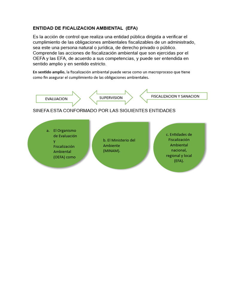 Conceptos básicos SINEFA | PDF