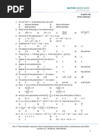 Dividing Polynomials Worksheet | PDF | Mathematics | Algebra