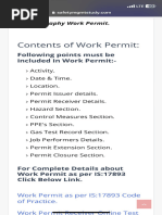 IntelliPERMIT Comprehensive Permit To Work Solution Brochure | PDF | Safety | Risk
