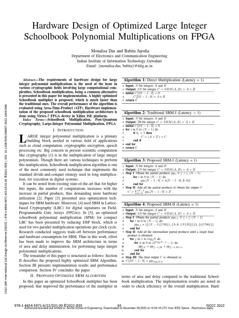 Hardware_Design_of_Optimized_Large_Integer_Schoolbook_Polynomial ... Hardware_Design_of_Optimized_Large_Integer_Schoolbook_Polynomial ...