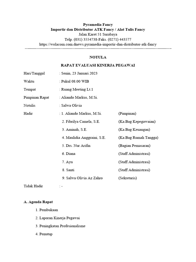 NOTULA Pyramedia Fancy | PDF