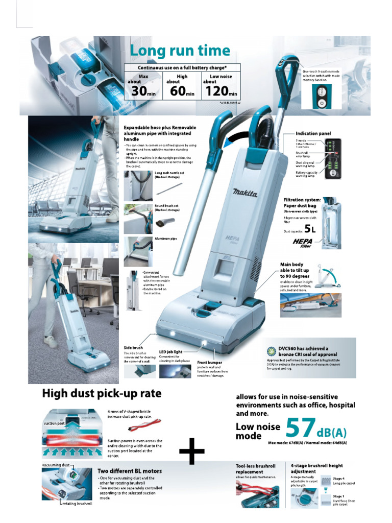 Makita Cleaners Catalouge | PDF