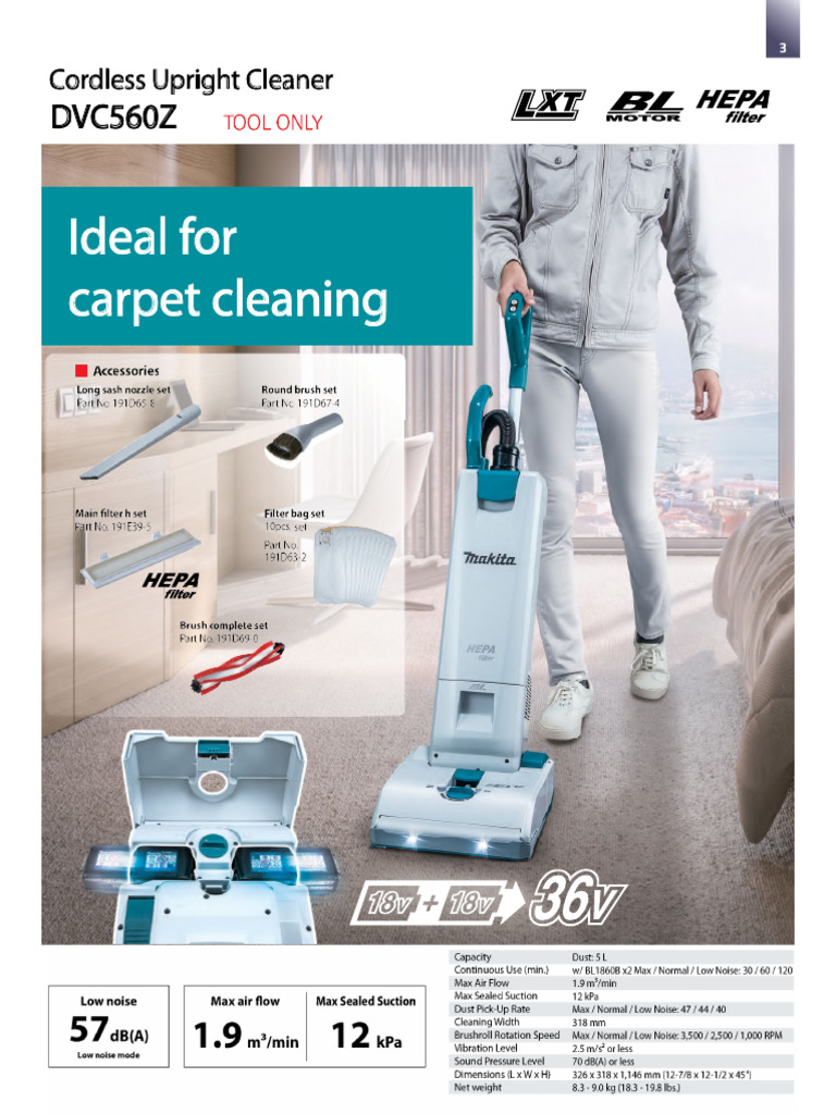 Makita Cleaners Catalouge | PDF