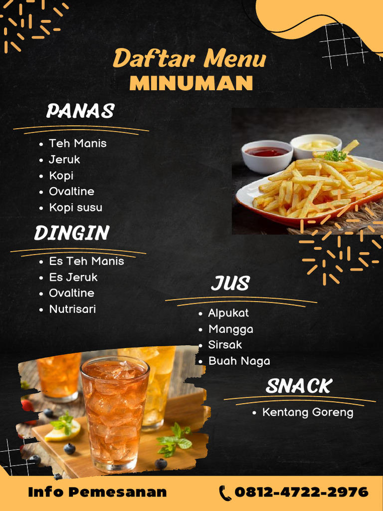 Daftar Menu Minuman | PDF