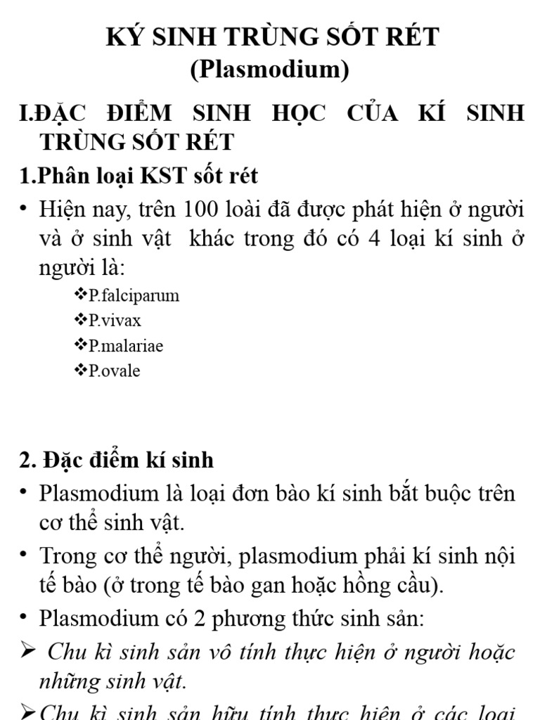 KST SỐT RÉT | PDF