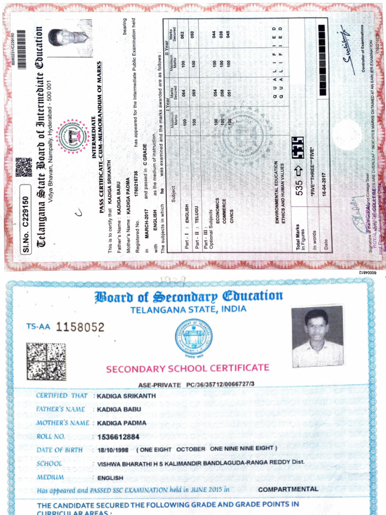 10,inter memos | Download Free PDF | Qualifications | Educational Stages