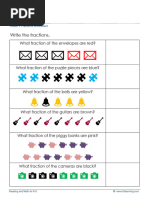 K5 Learning - Fractions 5 | PDF
