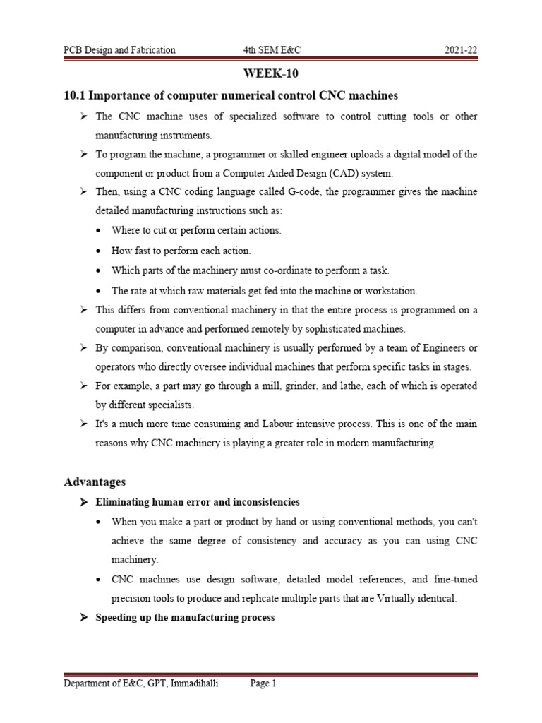 Ec 20ec41t w10 Theory | PDF | Numerical Control | Printed Circuit Board
