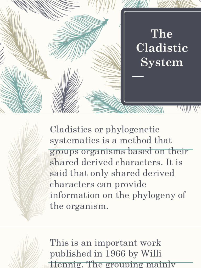 The Cladistic and New Trends Molecular Phylogenetics | PDF | Dna Sequencing | Sequence Alignment
