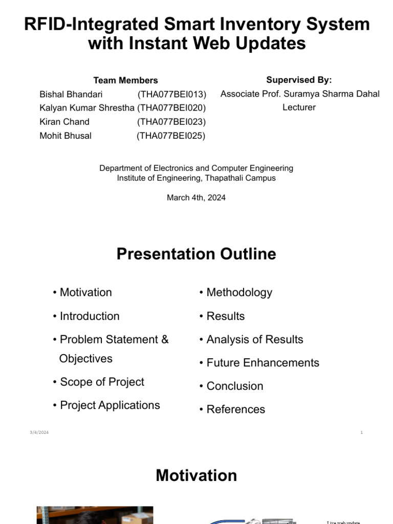 RFID-Integrated Smart Inventory System With Instant Web Update 1 | PDF ...