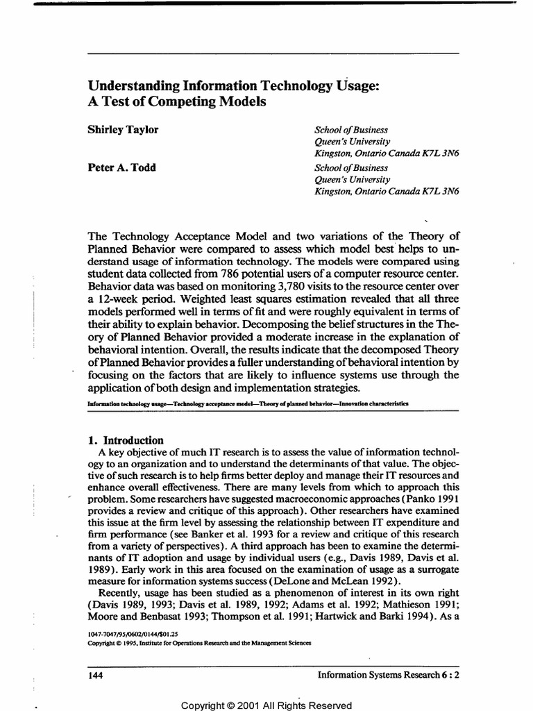 Understanding Information Technology Usa | PDF