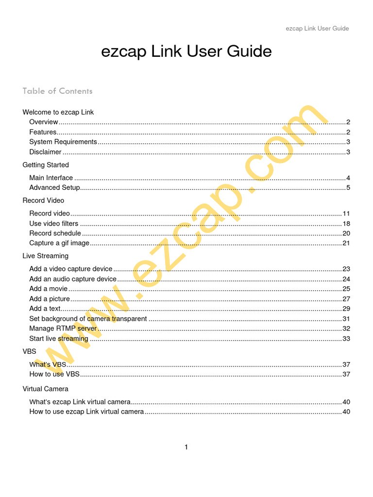 Ezcap GameLink | PDF | Codec | Streaming Media