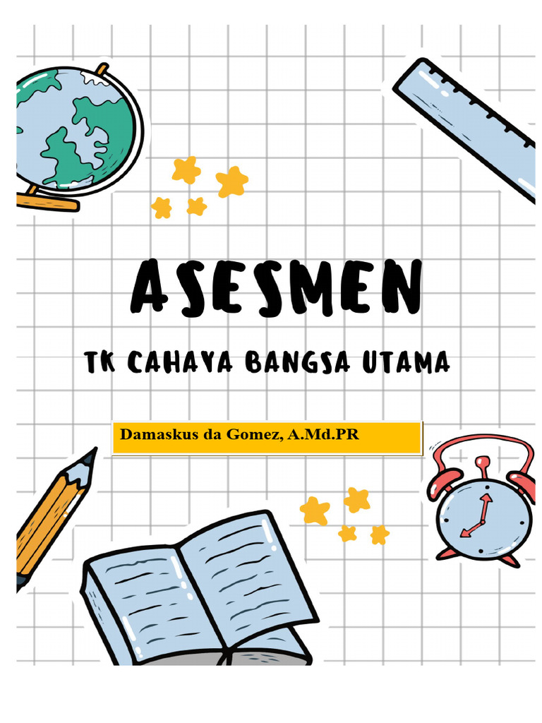 CONTOH FORMAT ASESMEN FORMATIF - TK CBU - Damaskus da Gomez -Finish | PDF