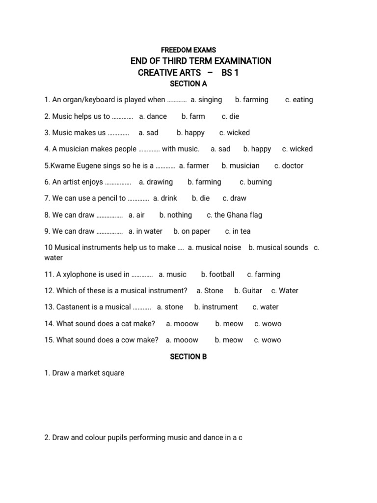 Term-3-B1-CREATIVE-ARTS | PDF