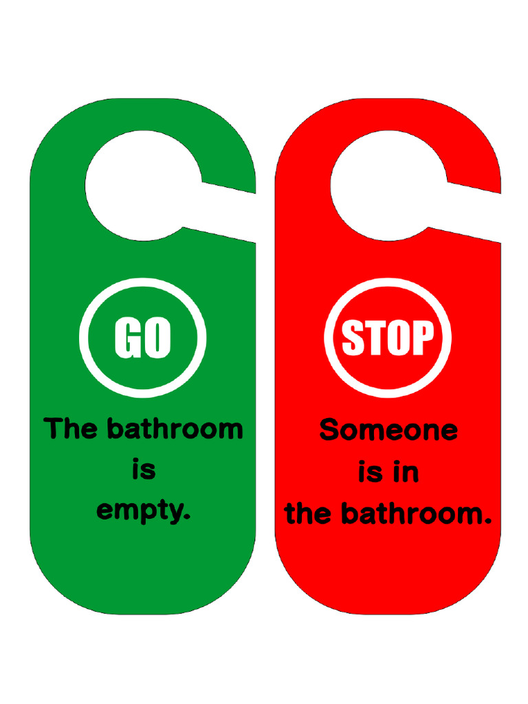 WASHROOM SIGN | PDF