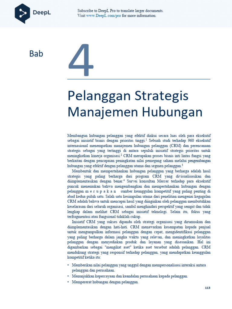 Strategi CRM untuk Pelanggan Utama | PDF