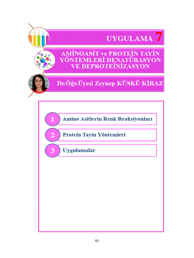 LAB10 Ve 11 - Amino Asitleri Ve Proteinleri Tanıma Deneyleri | PDF