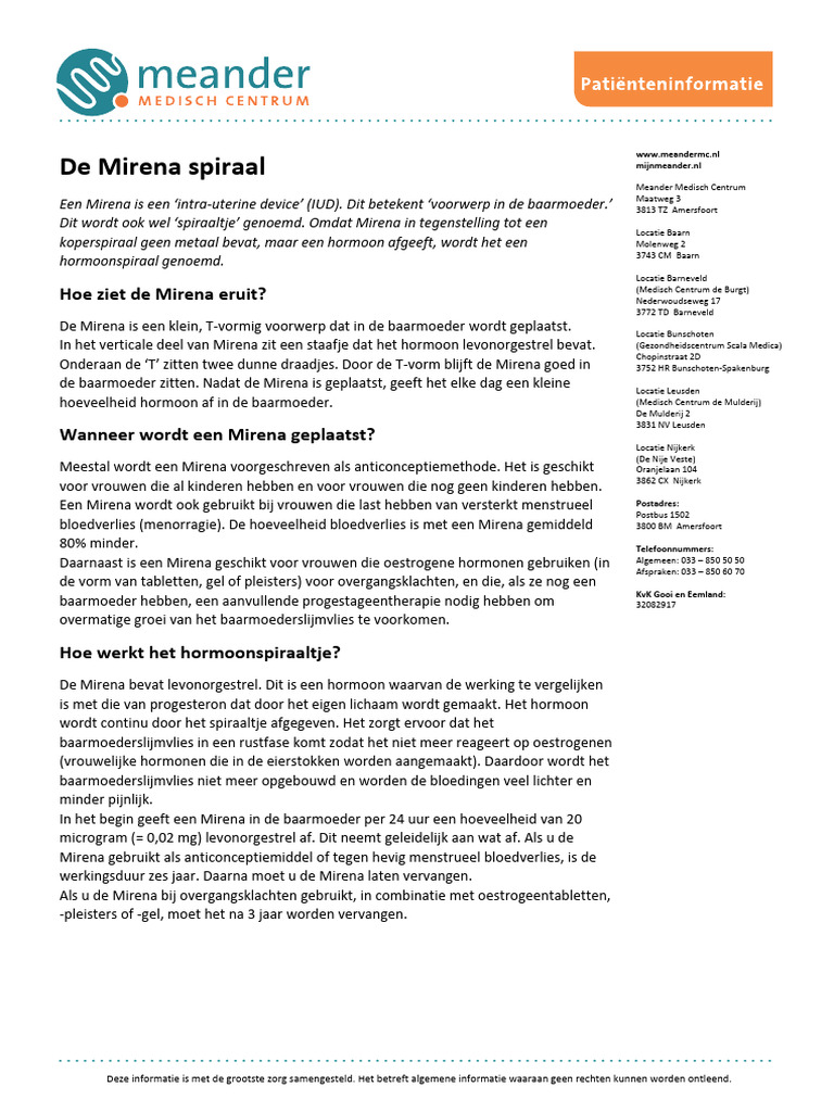 De Mirena | PDF