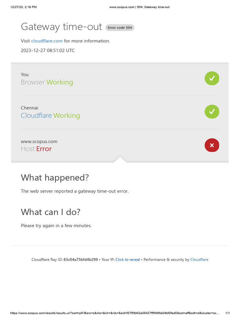 504 - Gateway Time-Out | PDF | Computers