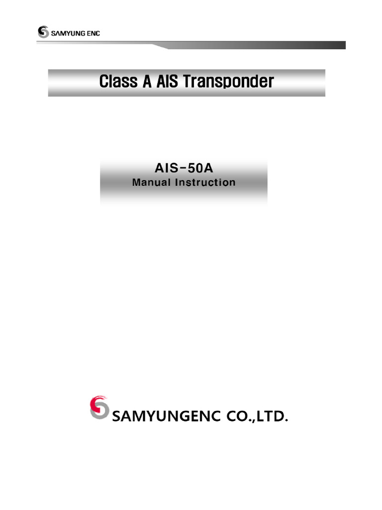 Samyung AIS-50A Class A AIS (CHINA) | PDF
