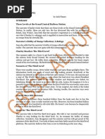 The Third Level - Class 12 English | PDF