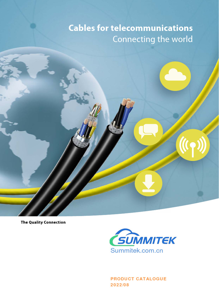 SUMMITEK Copper Cabling Catalog | PDF | Electricity | Telecommunications