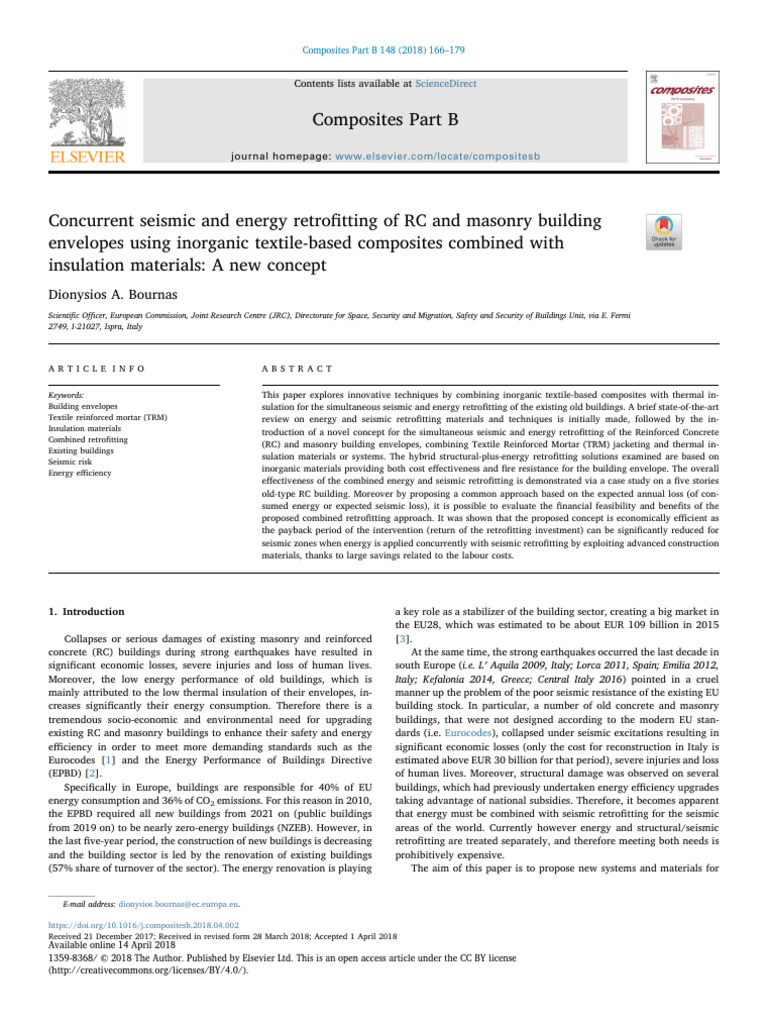 2018Concurrent Seismic and Energy Retrofitting of RC and Masonry ...
