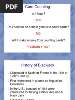 BJA Blank Chart (Blackjack Apprenticeship) | PDF