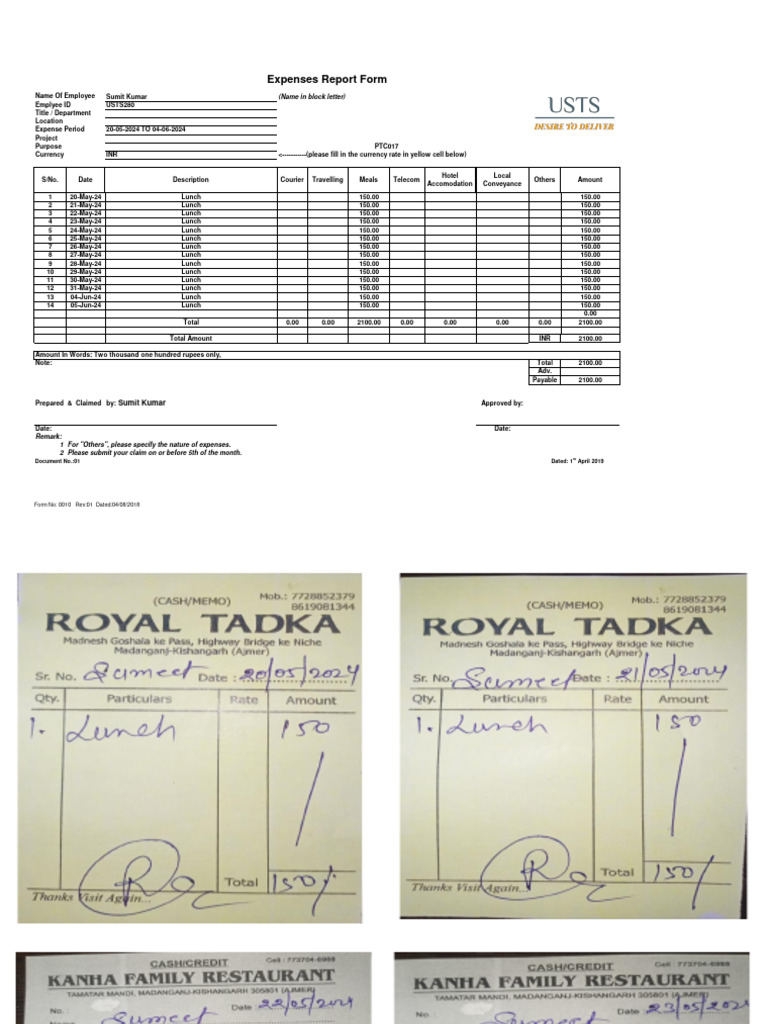 Sumit Food BILLS (1) | PDF