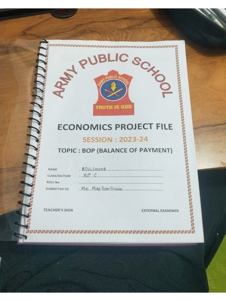 Economics Practical File... | PDF