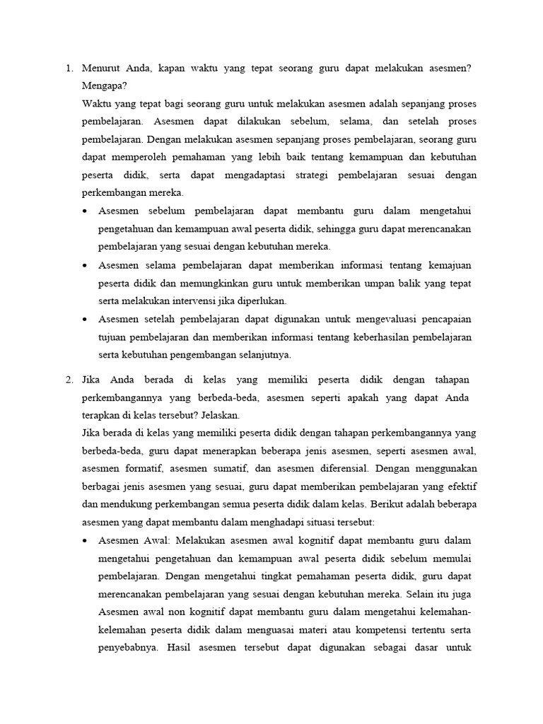 1402 Koneksi Antar Materi Topik 3 - PPDP | PDF