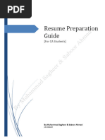 Internshala Resume Guide PDF | PDF