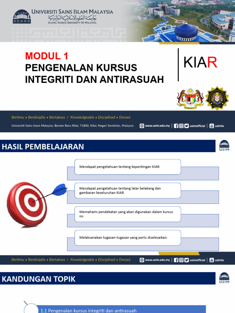 Modul 1 Pengenalan KIAR | PDF