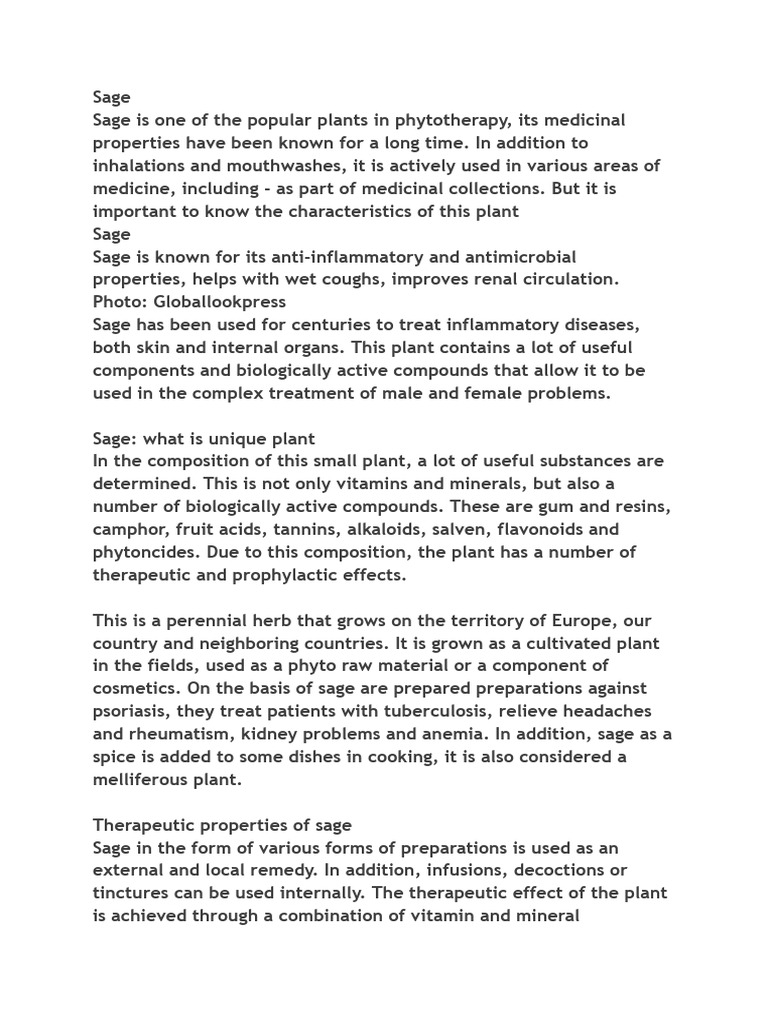 Salvia | PDF | Libido | Estrogen