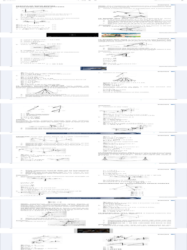 Module 1.1 Statics of Rigid Bodies - PDF | PDF