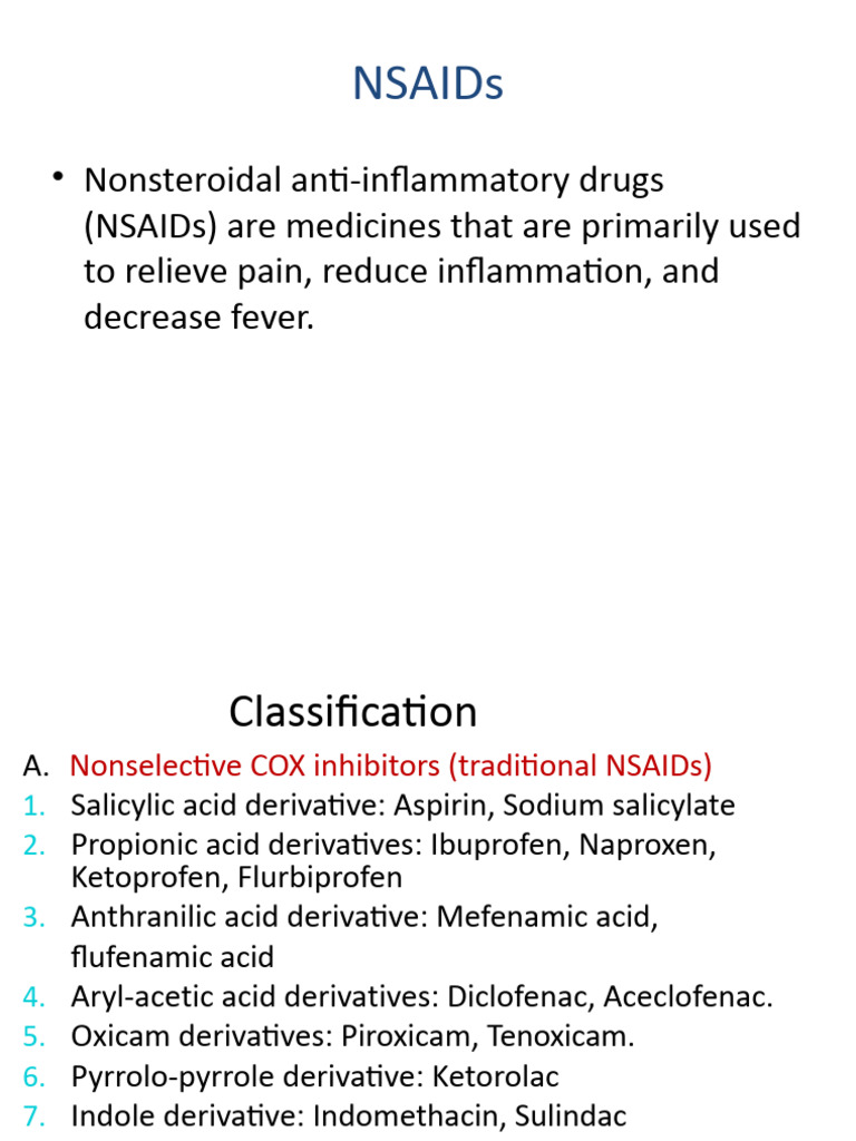 NSAIDs | PDF