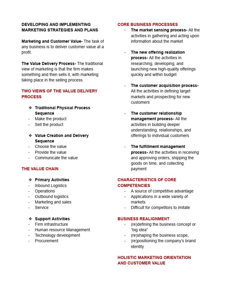 MM Reviewer 1 and 2 | PDF | Demand | Marketing