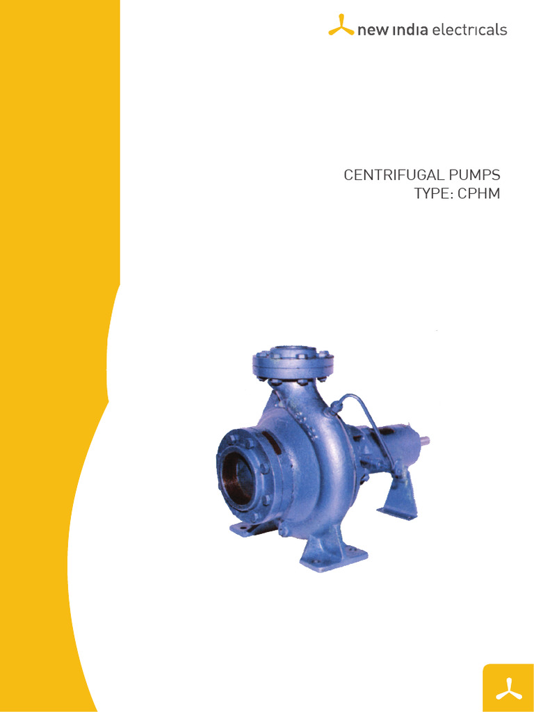 CPHM End Suction Pump | PDF | Pump