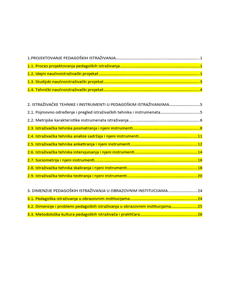Metodologija 2 Skripta | PDF