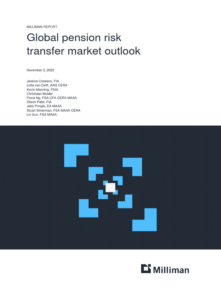 Global PRT Market - Risk Transfer | PDF | Insurance | Pension