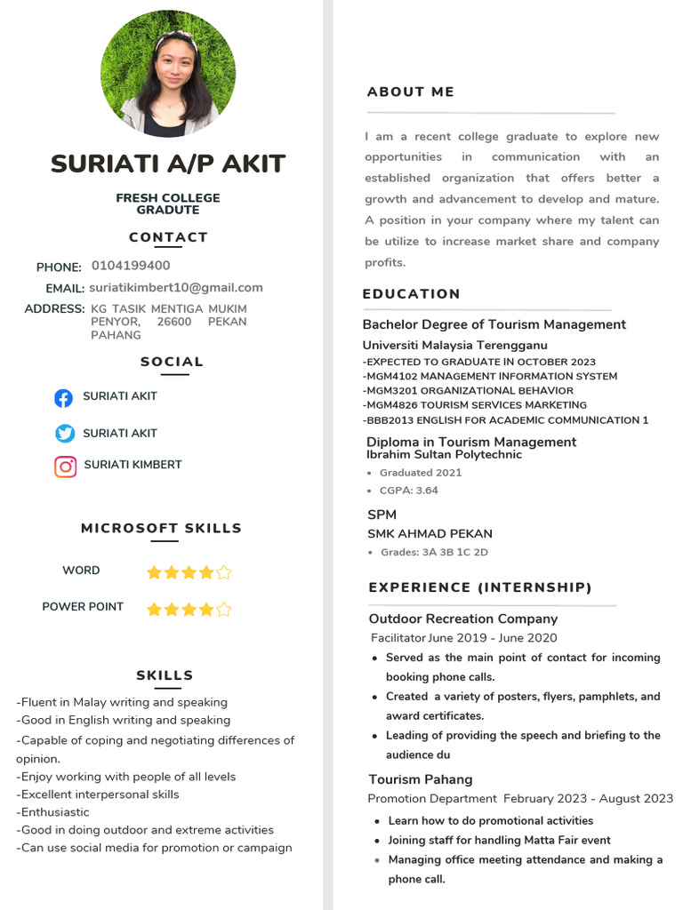 My Resume | PDF | Social Psychology | Communication
