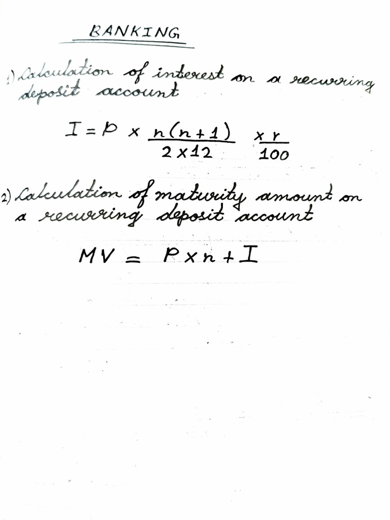 Maths Formulas | PDF | Mathematics | Elementary Mathematics